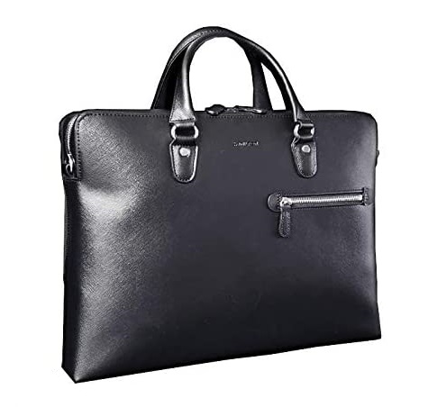 HR★☆ ビジネスバッグ ブリーフケース B4 メンズ レディース 合皮 26691-01 黒[送料無料(一部地域を除く)]