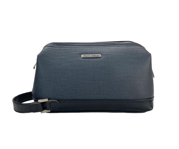 HR★☆ チャックダレス セカンドバッグ クラッチバッグ メンズ PVC 25944-06 ダークグレー[送料無料(一部地域を除く)]