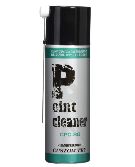 CUSTOM TRY カスタムトライ ポイントクリーナー 接点復活剤 洗浄剤 CPC-80[定形外郵便、送料無料、代引不可]の通販はau ...