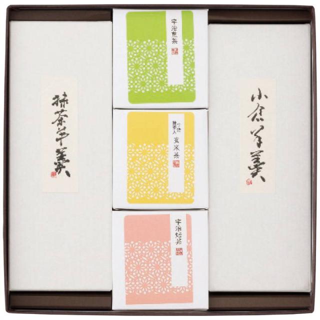 お歳暮 ギフト 2025 御歳暮 絹ごし羊かん(抹茶・小倉)2本・宇治茶セット