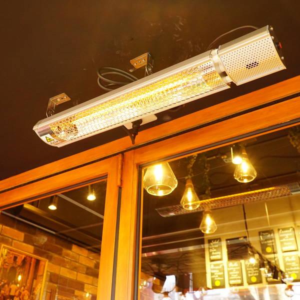 電気ストーブ 防水 防塵 屋外対応 壁面 天井取付タイプ 業務用ヒーター フェアリーヒーター 200V 2000W