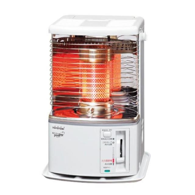 石油ストーブ 灯油ストーブ トヨトミ 反射形 木造8畳 最大10畳 RS-H2924-W ホワイト ニオイセーブ シングル燃焼 スリムタイプ