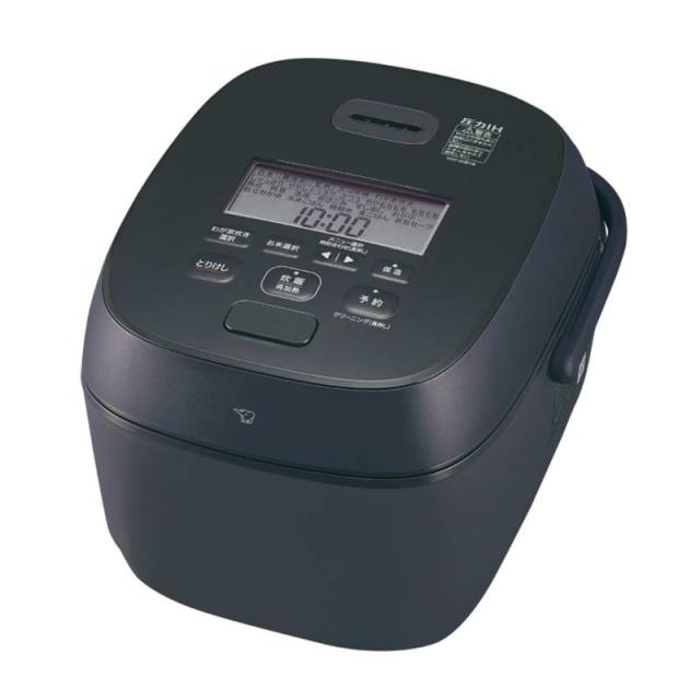 炊飯器 圧力IH炊飯ジャー 1升 10合炊き 象印 豪熱大火力 鉄仕込み豪炎かまど釜 内釜3年保証 NW-BB10-BZ スレートブラック