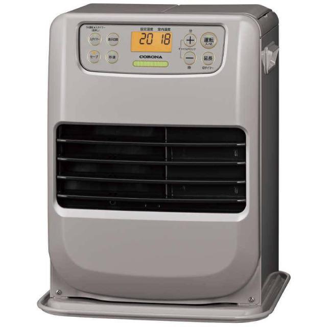 石油ファンヒーター 灯油 コロナ 木造7畳 最大9畳 小型 コンパクト miniシリーズ FH-M2525Y-C グレイッシュベージュ