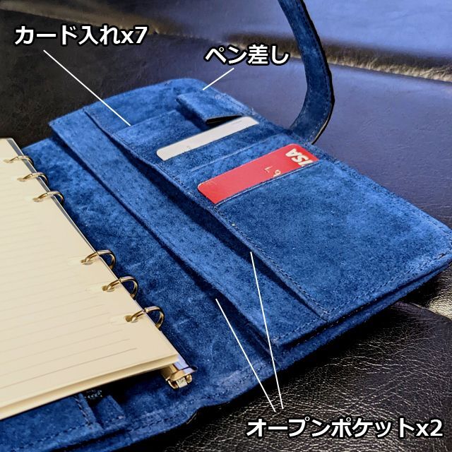 限定販売！カイマンレザー（ワニ革）マルチウォレット＆システム手帳