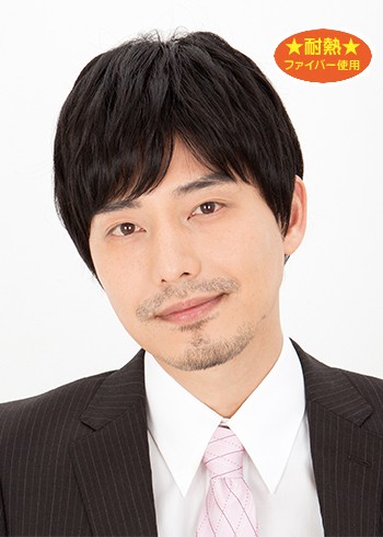 Lapin dor Homme メンズウィッグ カジュアルマニッシュショート(スタンダードブラック)（ラパンドアール/フルウィッグ/髪/ヘアー)