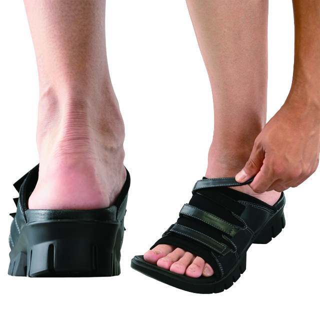 男のサンダル！疲れないスタイルアップ！「プッシュウォーク」 (メンズ