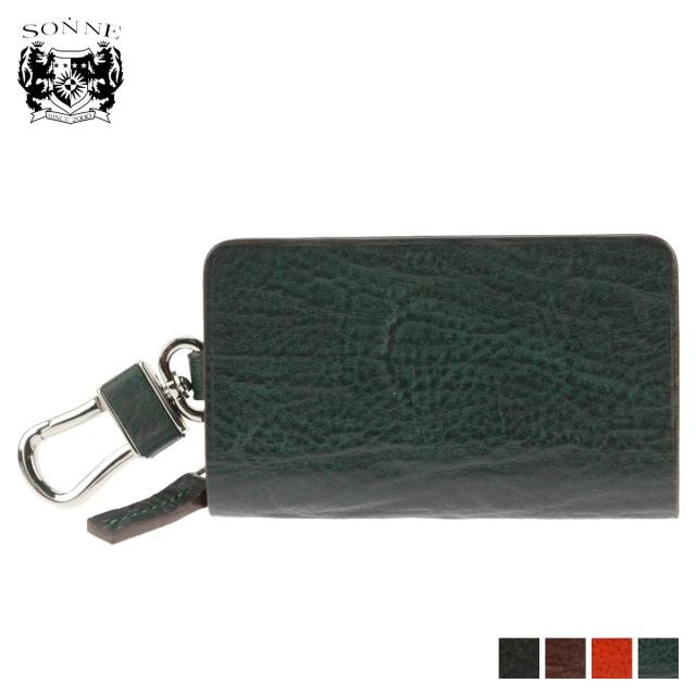 ゾンネ SONNE キーケース キーホルダー メンズ シロッコ ラウンドファスナー SIROCCO KEY CASE SOD007B