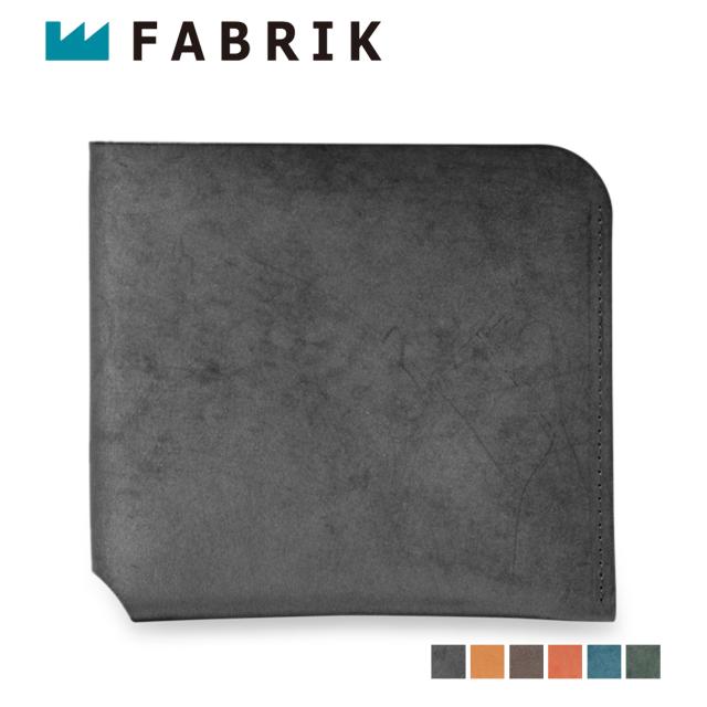ファブリック FABRIK 二つ折り財布 メンズ 本革 BI-FOLD WALLET F13012