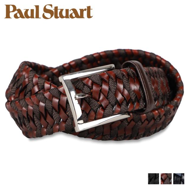 ポールスチュアート Paul Stuart ベルト メンズ 本革 BELT ブラック ネイビー ダーク ブラウン 黒 SB02210