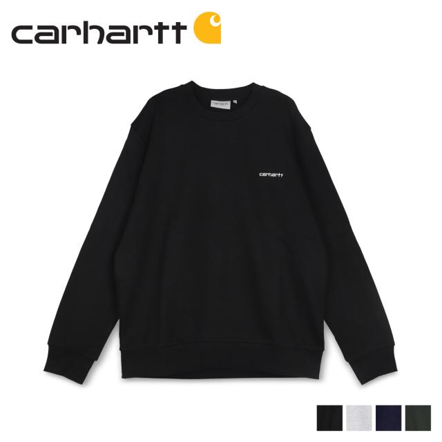 カーハート carhartt トレーナー スウェット クルーネック メンズ SCRIPT EMBROIDERY SWEATSHIRT I024678