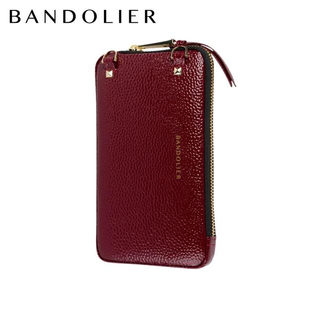 BANDOLIER バンドリヤー ポーチ スマホ メンズ レディース EXPANDED BURGUNDY POUCH ワイン レッド 21GRA