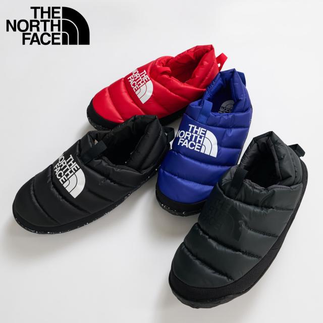ノースフェイス THE NORTH FACE モックシューズ ルームシューズ スリッポン ヌプシ メンズ ブラック 黒 NF0A5G2F