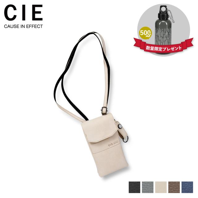 特典付き CIE シー スマホポーチ ショルダー モバイル フォーク メンズ レディース 本革 FOLK MOBILE SD S 032257