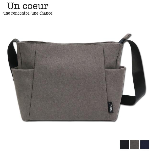 アンクール Un coeur バッグ ショルダーバッグ トロ 2 メンズ 斜めがけ A4サイズ対応 TORO 2 ブラック グレー ネイビー 黒 K903063