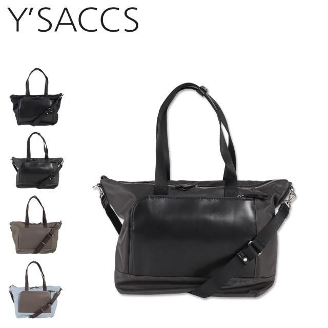 イザック Y’SACCS バッグ トートバッグ ショルダー レディース ファスナー付き 斜め掛け 20-034-03 母の日