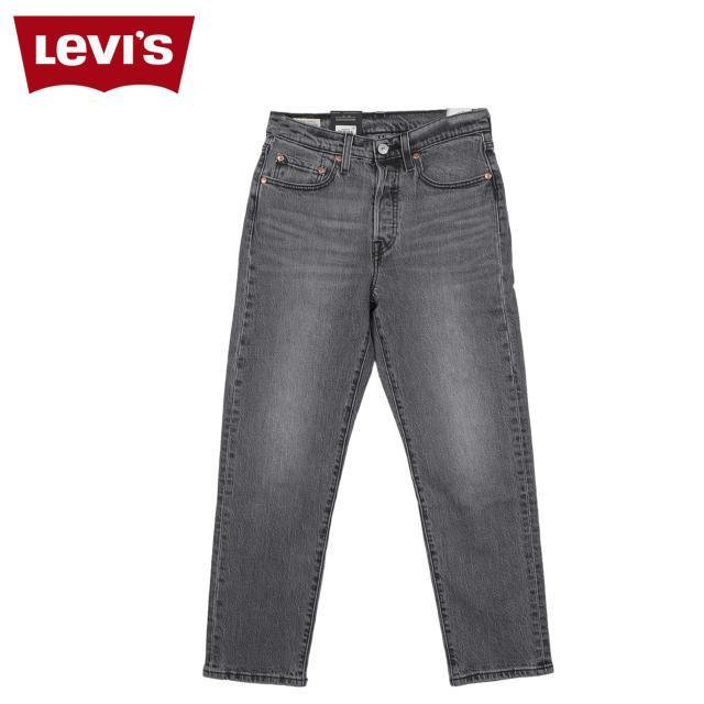 リーバイス LEVIS 501 デニム パンツ ジーンズ ジーパン レディース ストレート CROP HIT THE ROAD ブラック 黒 362000308