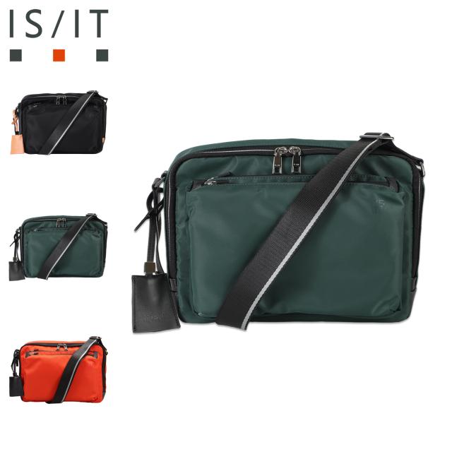 IS/IT イズイット ショルダーバッグ フロント メンズ レディース 斜めがけ B5サイズ対応 FRONT 936112