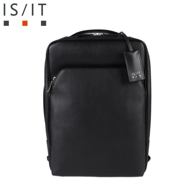 IS/IT イズイット リュック バッグ バックパック ビジネスバッグ マイナビ メンズ 撥水 軽量 A4サイズ対応 エコバッグ付 コラボ 975712