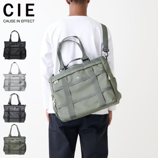 CIE シー バッグ トートバッグ ショルダー メンズ レディース ファスナー付き 斜めがけ GRID3 032206