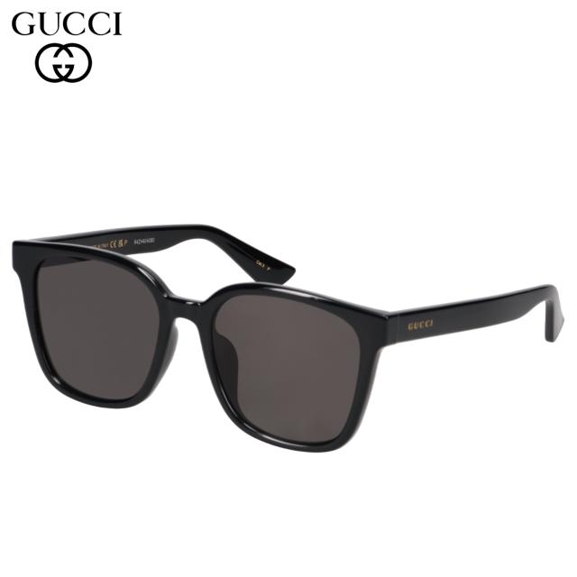 グッチ GUCCI サングラス メンズ レディース アジアンフィット UVカット 紫外線対策 SUNGLASSES ブラック 黒 GG1346SK-002