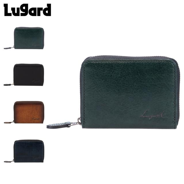 ラガード Lugard 青木鞄 財布 ケース 小銭入れ メンズ ラウンドファスナー 本革 G-3 ダーク グリーン ブラック ブラウン ダーク ブルー 黒 5185