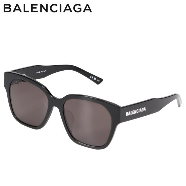 バレンシアガ BALENCIAGA サングラス メンズ レディース UVカット アジアンフィット SUNGLASSES ブラック 黒 BB0215SA-001