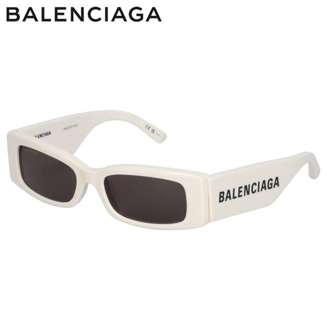 バレンシアガ BALENCIAGA サングラス メンズ レディース UVカット アジアンフィット SUNGLASSES ホワイト 白 BB0260S-003