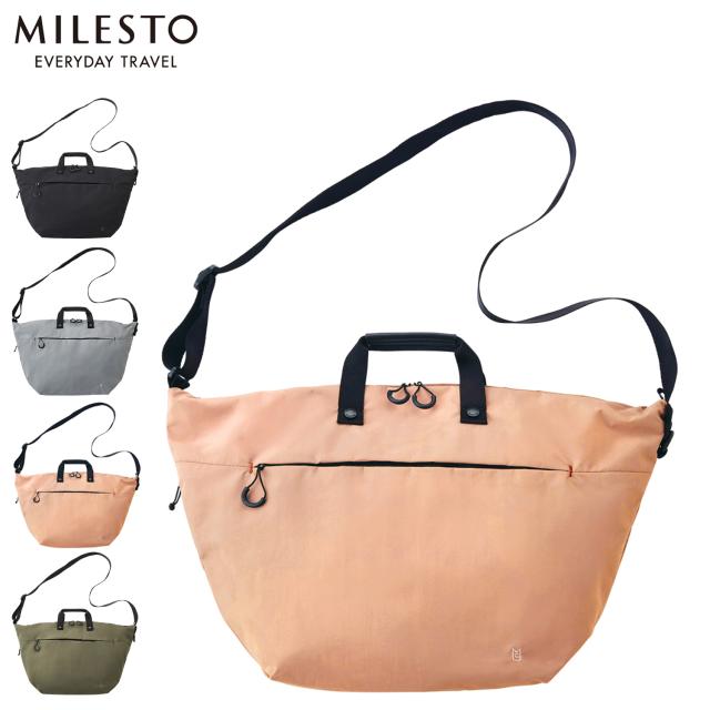 ミレスト MILESTO ショルダーバッグ バッグ ソフトショルダー L メンズ レディース 13L 斜めがけ MLS938
