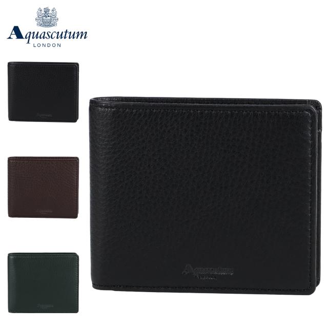 アクアスキュータム AQUASCUTUM 財布 二つ折り メンズ 本革 オールダム AQW-3120119
