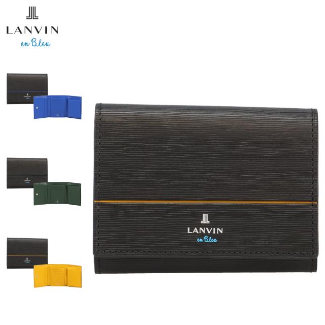 ランバンオンブルー LANVIN en Bleu 財布 三つ折り メンズ レディース 本革 小銭入れあり ロージュ 516605