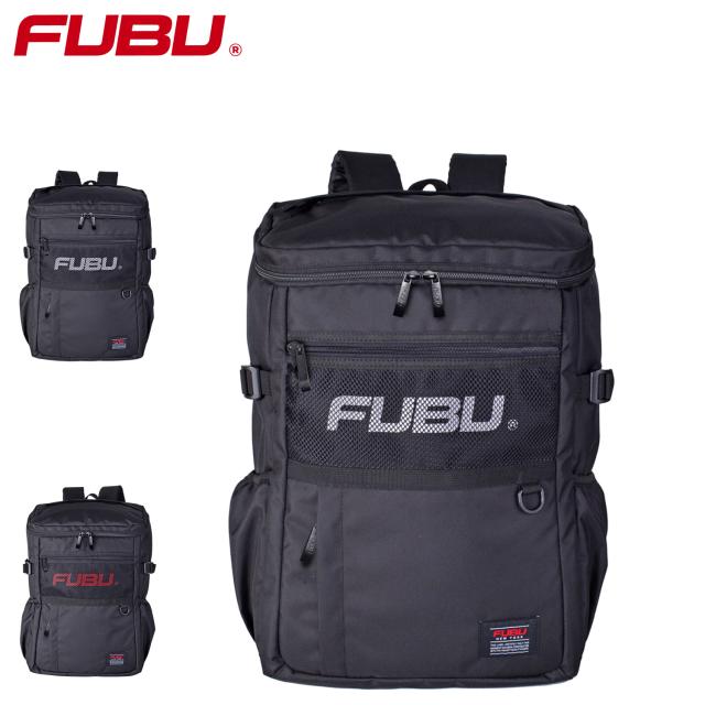 FUBU フブ リュック バッグ バックパック ボックスメッシュ メンズ レディース 32L ブラック 黒 71001