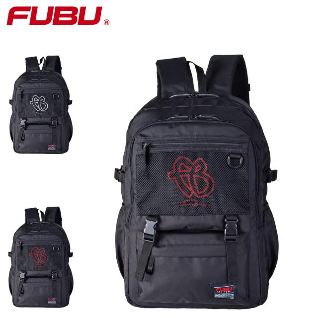 FUBU フブ リュック バッグ バックパック カブセメッシュ メンズ レディース 30L ブラック 黒 71002