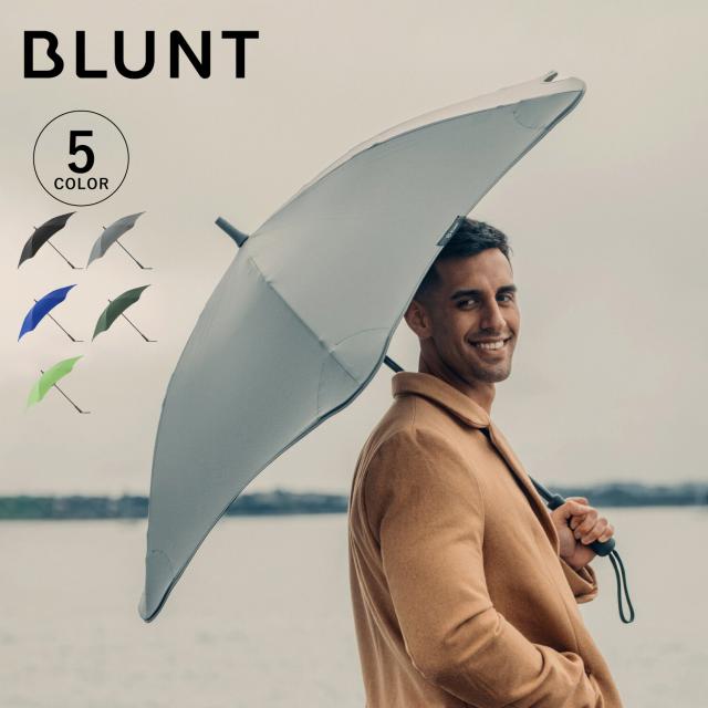 BLUNT ブラント 長傘 雨傘 雨具 クラシック メンズ レディース 65cm 耐風 CLASSIC ブラック グレー ブルー グリーン 黒 CLA