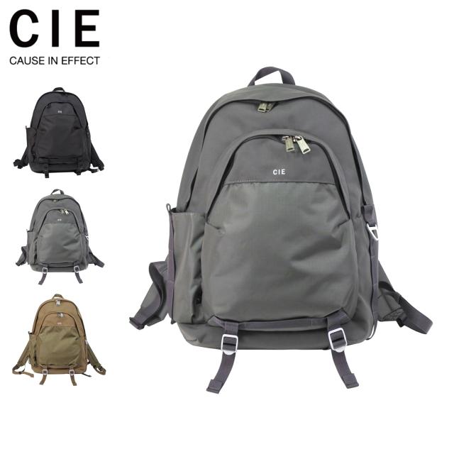 CIE シー バッグ リュック バックパック メンズ レディース 防水 耐水 PRIOR DAYPACK ブラック グレー ブラウン 黒 035001