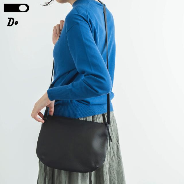 DO ドー バッグ ショルダーバッグ ポシェット レディース 斜めがけ 軽量 小さめ POCHETTE HIPPO NOIR ブラック 黒 71110361-49-99