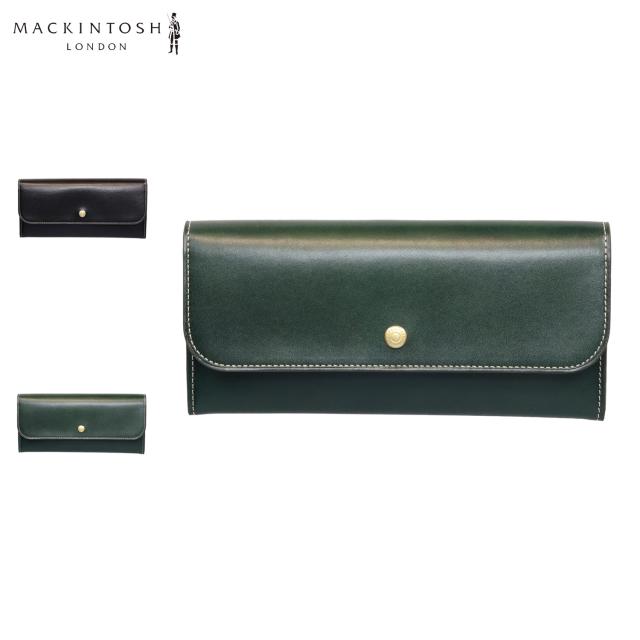 マッキントッシュロンドン MACKINTOSH LONDON 財布 長財布 メンズ レディース 本革 ブラック グリーン 6060020