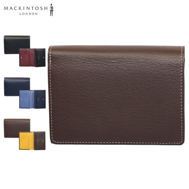 マッキントッシュロンドン MACKINTOSH LONDON 財布 二つ折り ミニ ムース メンズ 本革 小銭入れ付き 6060071