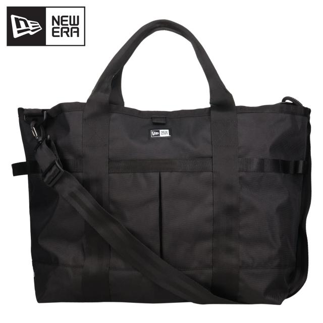 ニューエラ NEW ERA バック トートバッグ ショルダーバッグ メンズ レディース 42L 大容量 斜めがけ 軽量 ブラック 黒 14392104