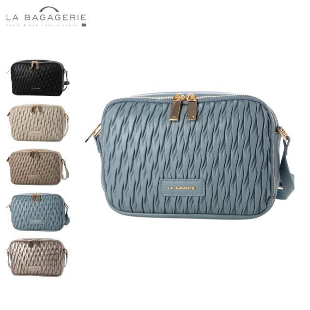 ラ バガジェリー LA BAGAGERIE バッグ ショルダーバッグ レディース A5 軽量 斜めがけ ファスナー付き B0060-01