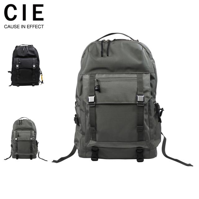 シー CIE リュック バッグ バッグパック エイブル メンズ レディース 18L A4 大容量 耐水 軽量 ABLE ブラック グレー 黒 202400