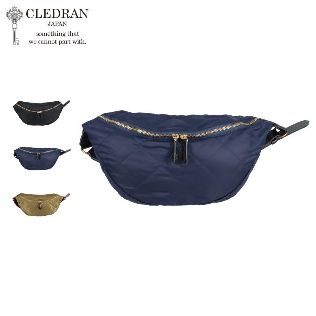 CLEDRAN クレドラン バッグ ボディバッグ ショルダーバッグ メンズ レディース 斜めがけ 軽量 三日月型 日本製 ROTA BODY BAG CL2146