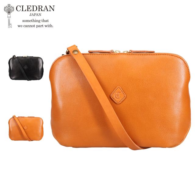 CLEDRAN クレドラン バッグ ショルダーバッグ お財布ポシェット レディース 斜めがけ 軽量 日本製 FLAM WALLET SHOULDER CL2763