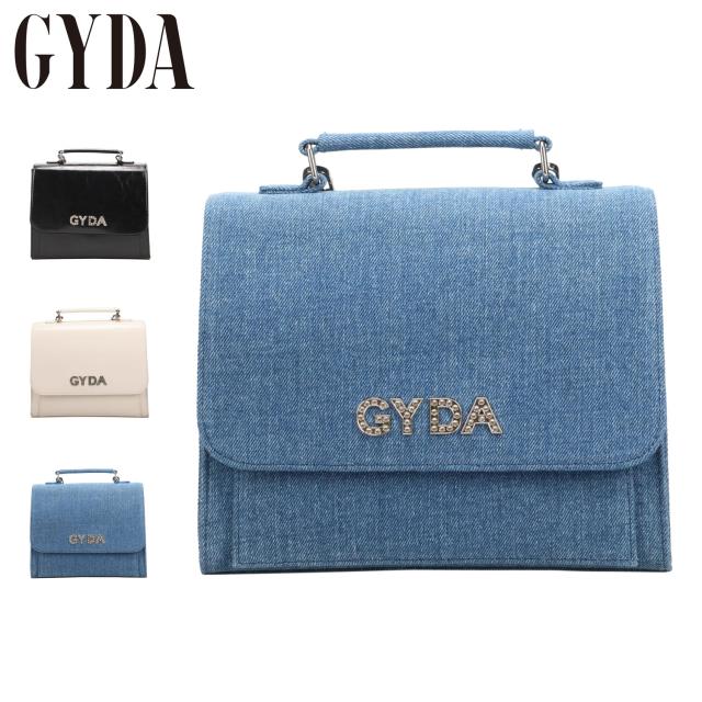 GYDA ジェイダ バッグ リュック バックパック ショルダーバッグ ハンドバッグ レディース 斜めがけ ラインストーンロゴ GY-B296