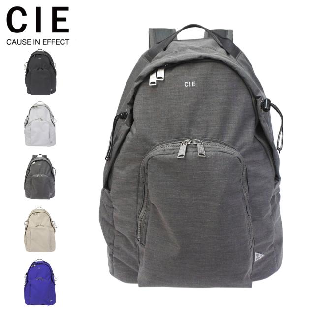 CIE シー リュック バッグ バックパック メンズ レディース TENDER DAYPACK ブラック ライトグレー グレー ベージュ ブルー 黒 042500