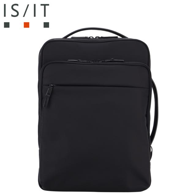 IS/IT イズイット リュック バッグ バッグパック ビジネスリュック マイナビソリッド メンズ レディース A4 大容量 撥水 軽量 975731