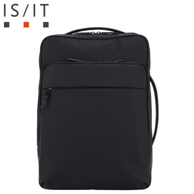 IS/IT イズイット リュック バッグ バッグパック ビジネスリュック マイナビソリッド メンズ レディース A4 B4 大容量 撥水 975732