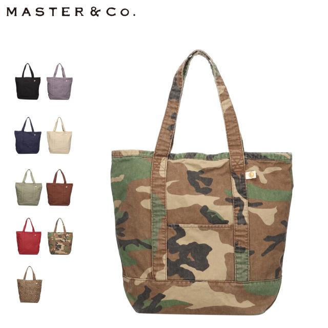 MASTER&Co. マスターアンドコー トートバッグ エコバッグ 買い物バッグ メンズ レディース 折りたたみ 大容量 マチ広 チノ MC860