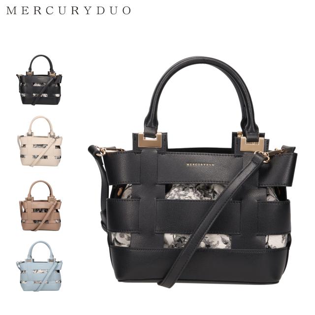 マーキュリーデュオ MERCURYDUO バッグ トートバッグ ショルダーバッグ レディース 斜めがけ 軽量 MER-91090B