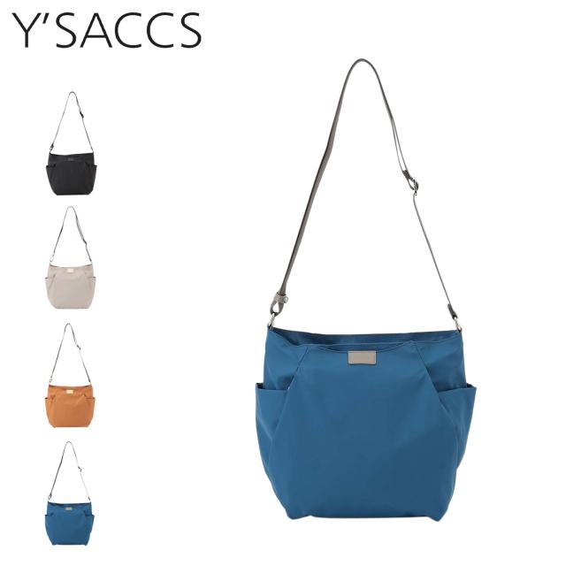 イザック Y’SACCS バッグ ショルダーバッグ ナイロンタフタ レディース A4 B4 撥水 軽量 斜めがけ ファスナー付き 20-040-02